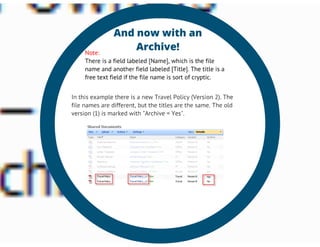 SharePoint Lesson #21: Metadata vs. Folder | PPT