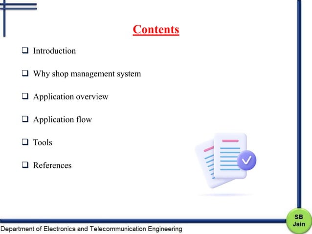 Stationary Store Management System | PPTX