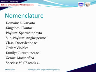 21 momordica charatia (tita karela) | PPT