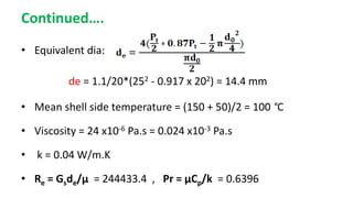 Shell and tube heat Exchanger Design.pptx