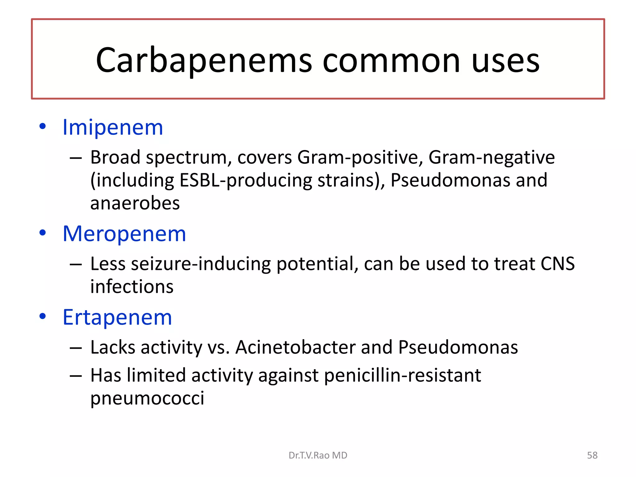 Beta Lactam Antibiotics | PPTX