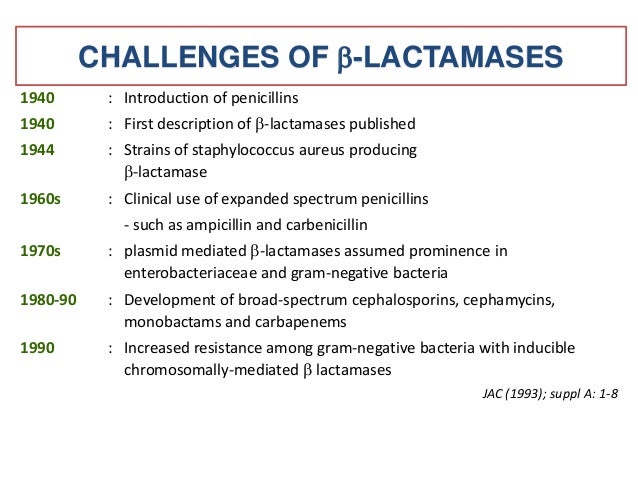 Beta Lactam Antibiotics