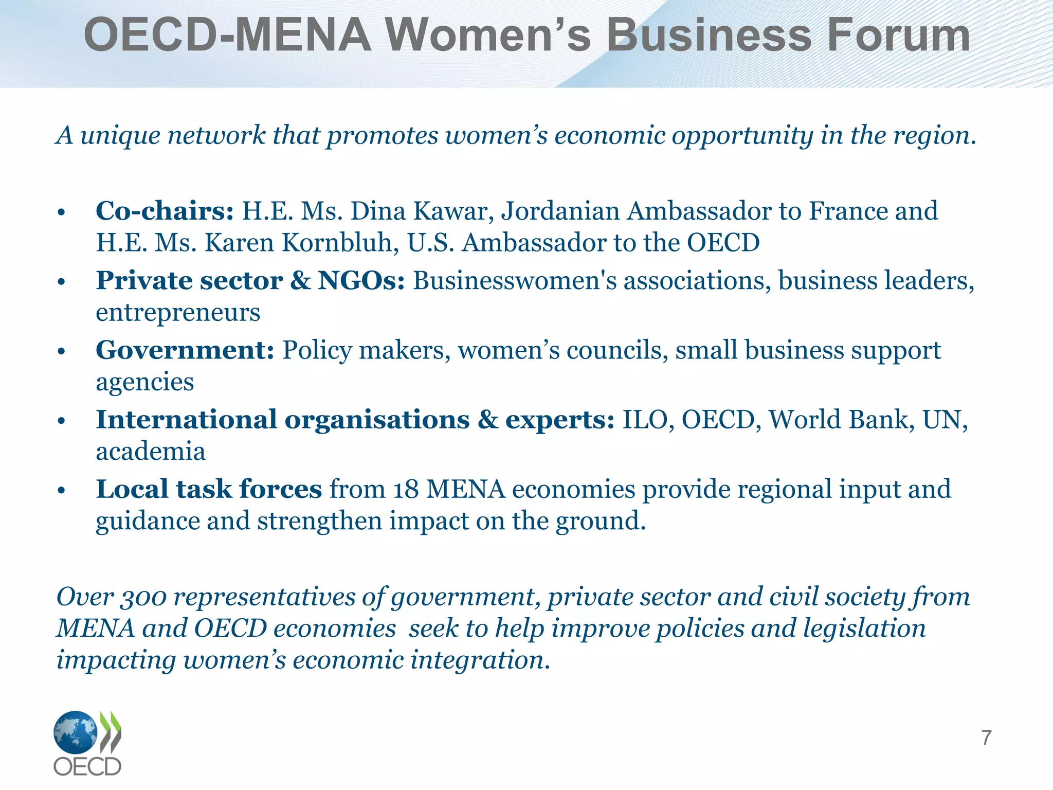 Women in Business: Policies to support women entrepreneurship development in MENA | PDF