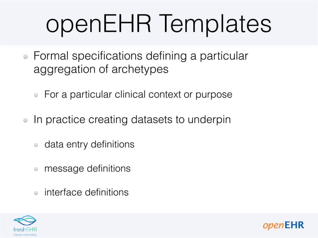 2 1 open_ehr templates in detail | PPT