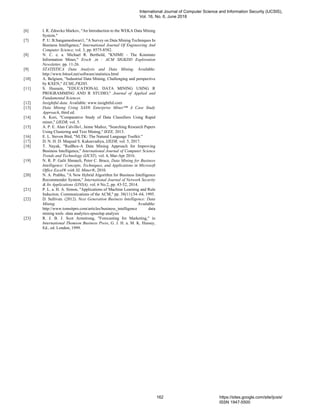 A Study On Red Box Data Mining Approach | PDF