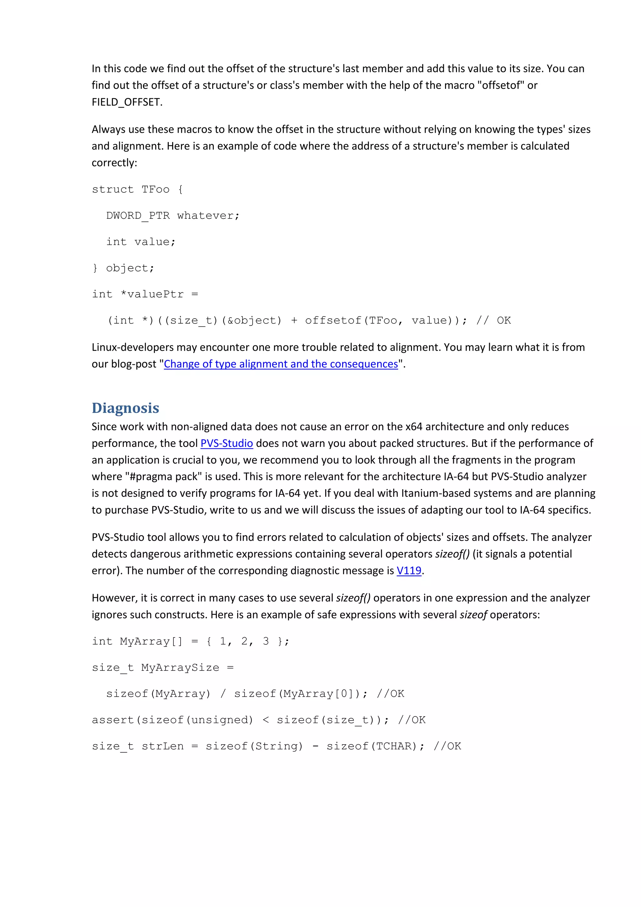 Lesson 21. Pattern 13. Data alignment | PDF | Programming Languages | Computing