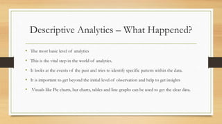 Stages in Analytics | PPTX