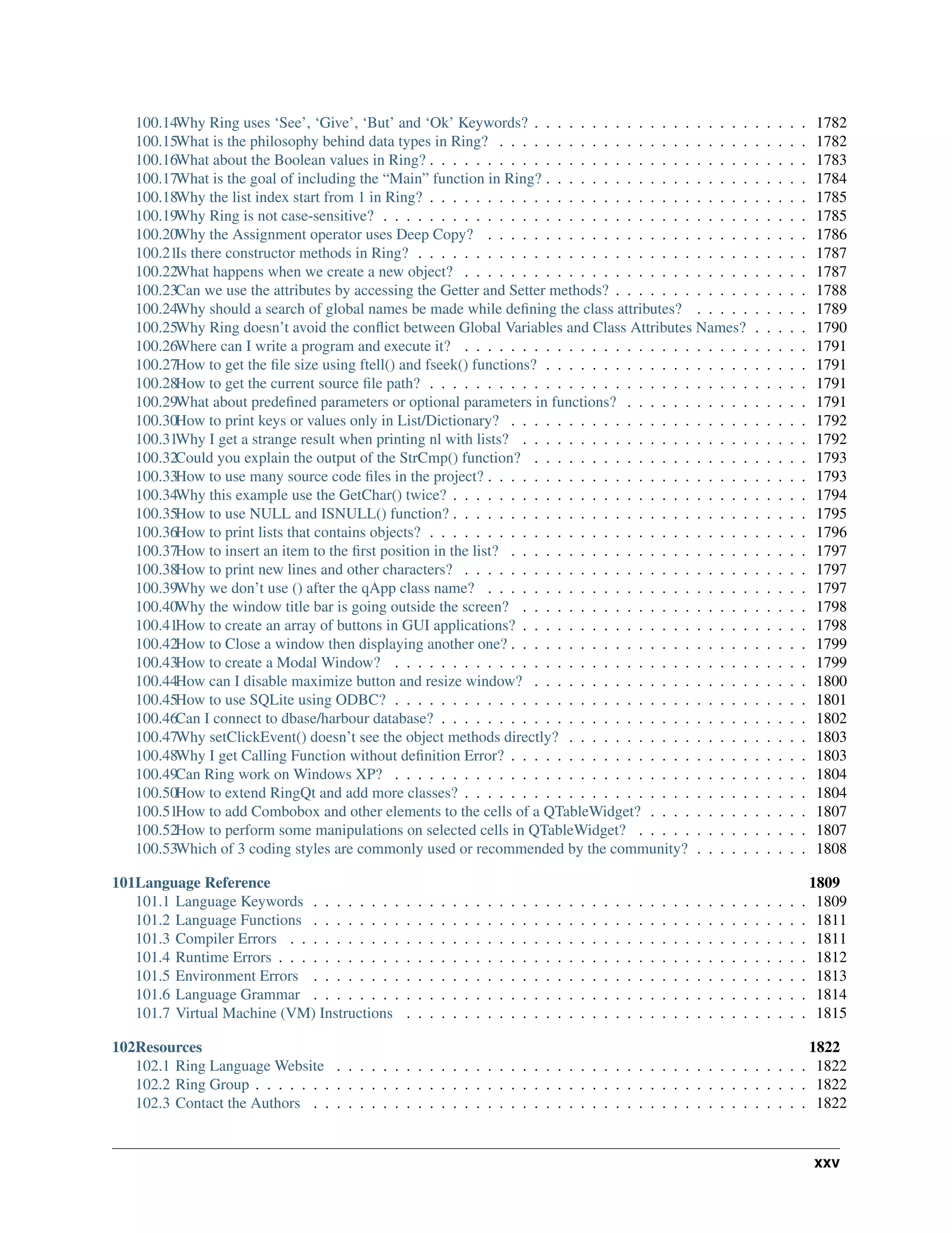 The Ring programming language version 1.6 book - Part 3 of 189 | PDF