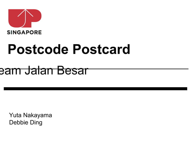 Postcode Postcard | PPT