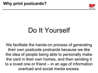 Postcode Postcard | PPT