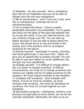 21 principles of life management from tk jain bikaner | DOC