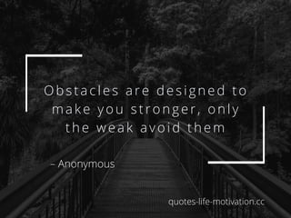 21 Quotes About Overcoming Obstacles | PPT