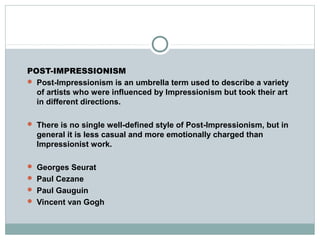 21 realism, impressionism and beyond | PPT