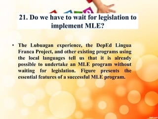 21 reasons why we have mother tongue | PPT