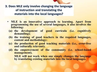 21 reasons why we have mother tongue | PPTX