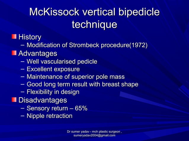 reduction mammoplasty | PPT