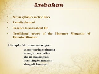 Pre-colonial Text and Spanish colonial Text | PPT