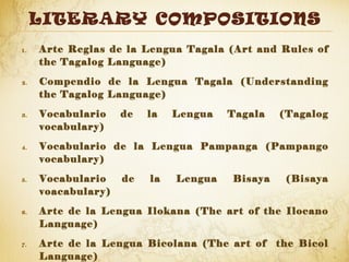 Pre-colonial Text and Spanish colonial Text | PPT