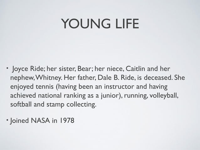 Sally Ride | PPT