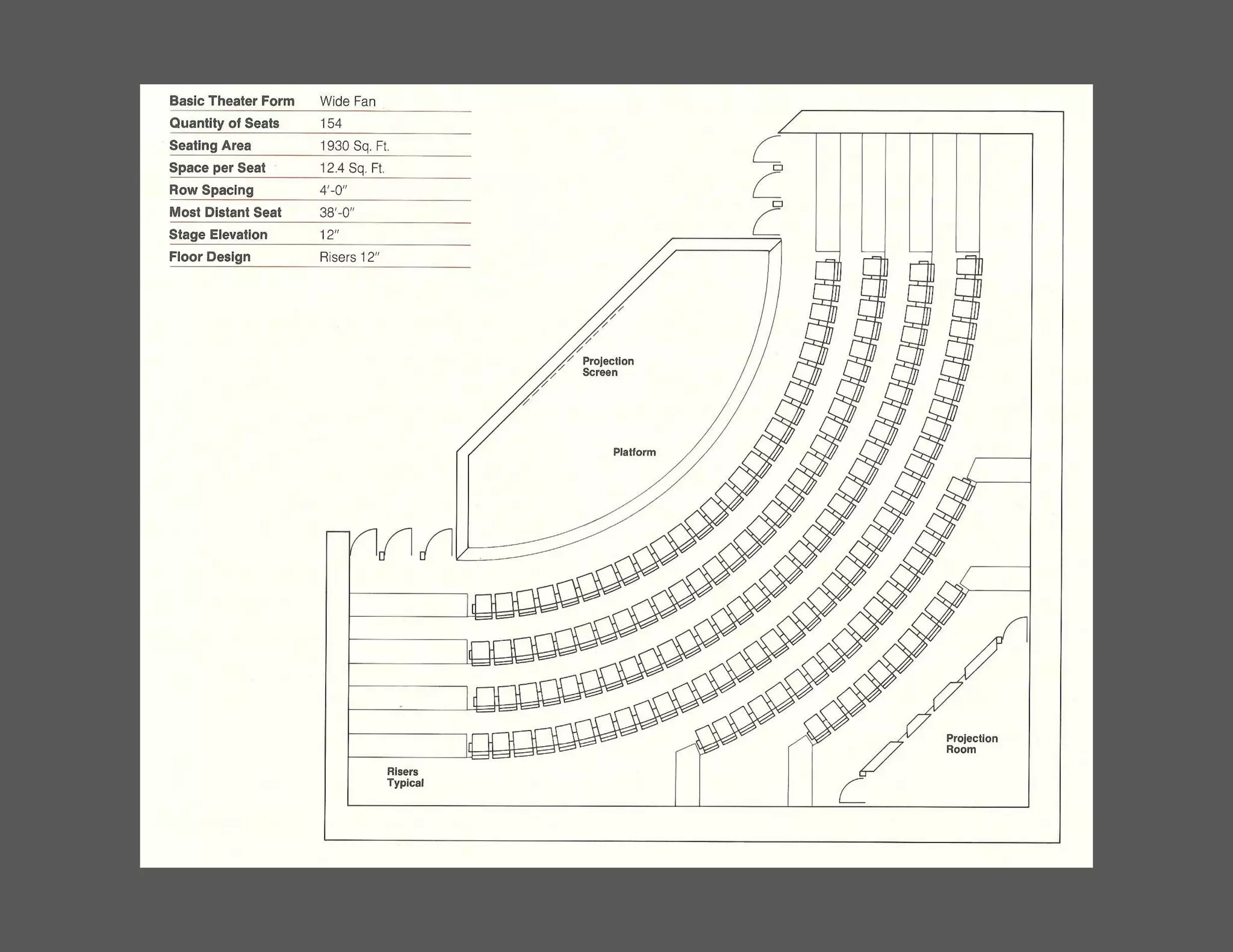 21 Fixed Seating Layout Examples | PDF
