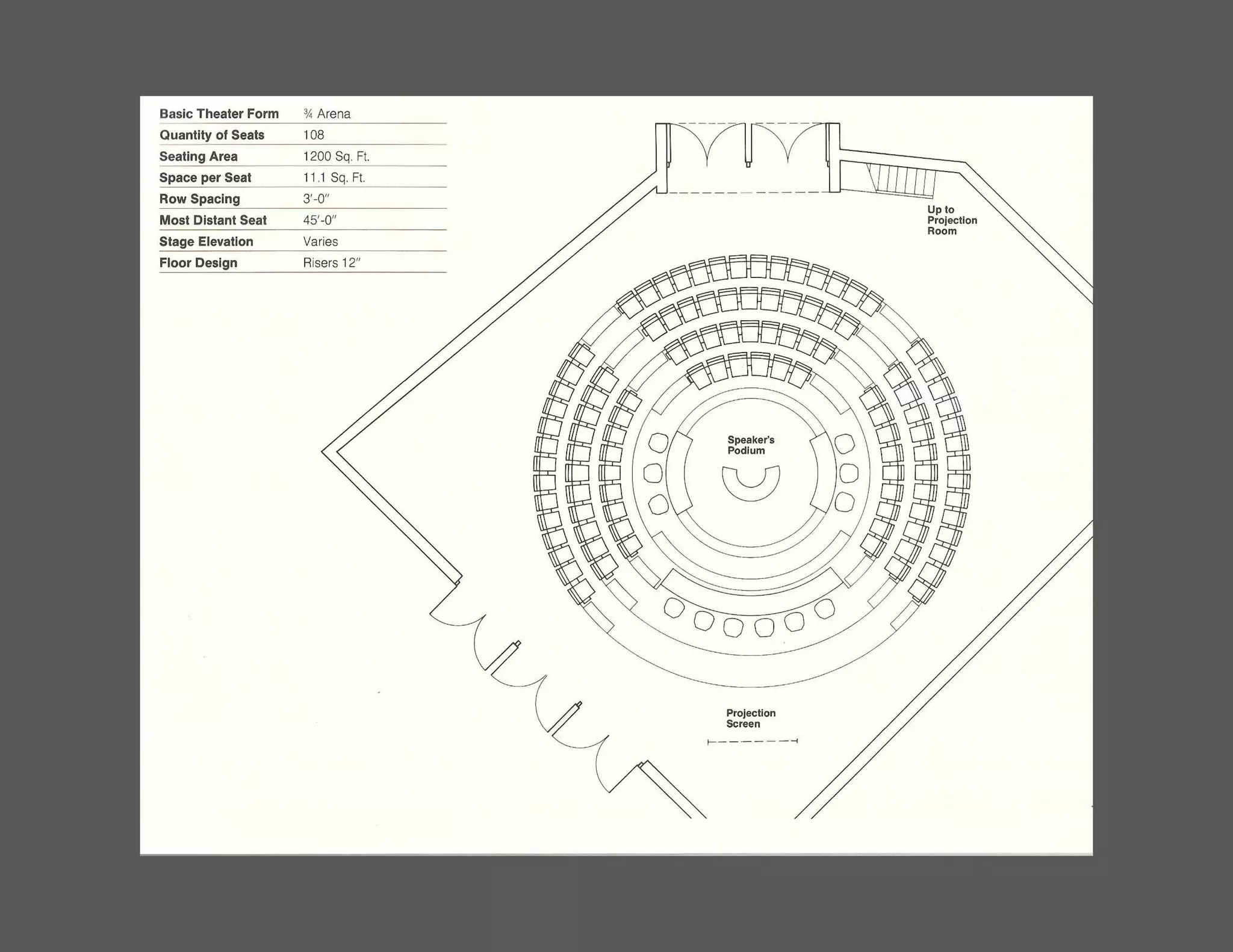 21 Fixed Seating Layout Examples | PDF