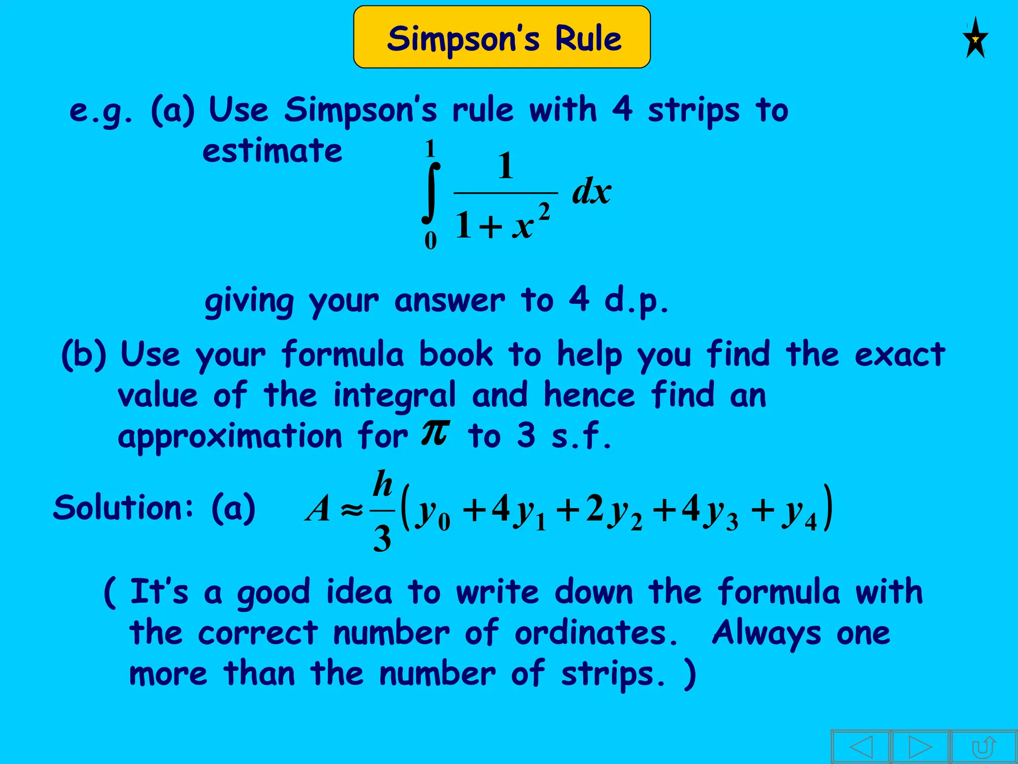 21 simpson's rule | PPT