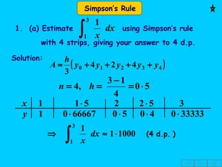 21 simpson's rule | PPT