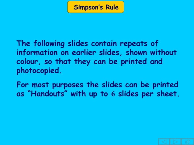 21 simpson's rule | PPT | Business Accounting & Finance | Business