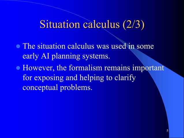 21 situation calculus | PPT
