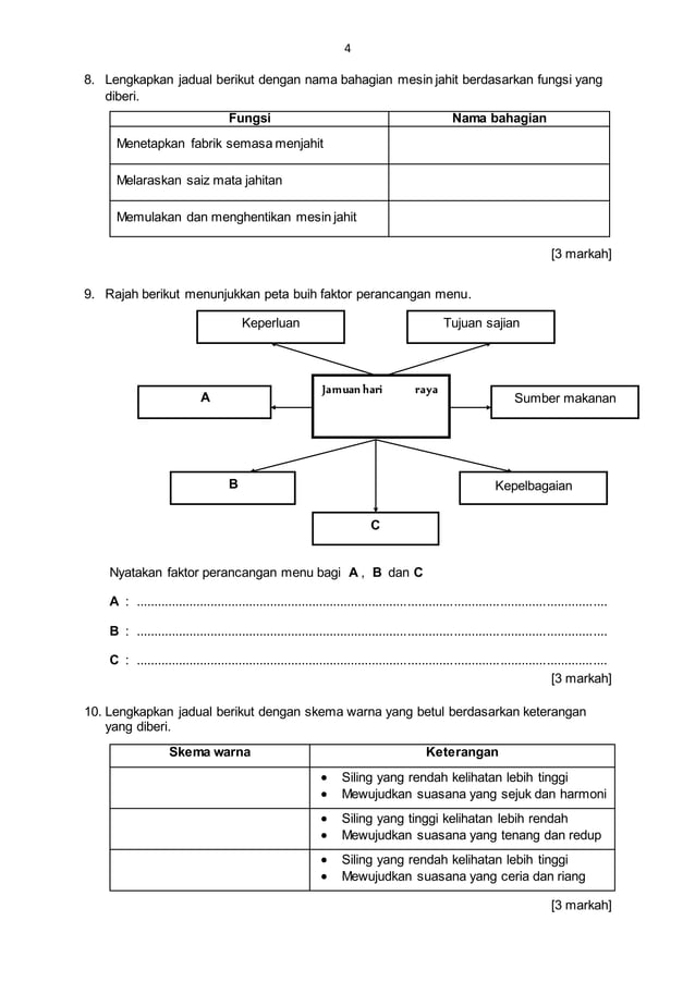 SOALAN PPT3 KHB KT 2015 SMART | PDF