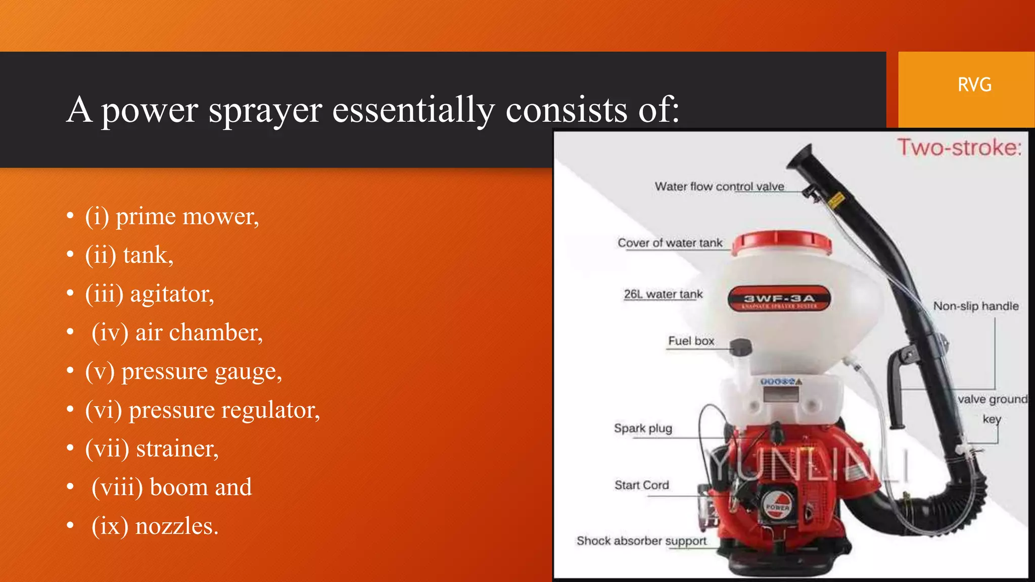 Sprayers types | PPTX