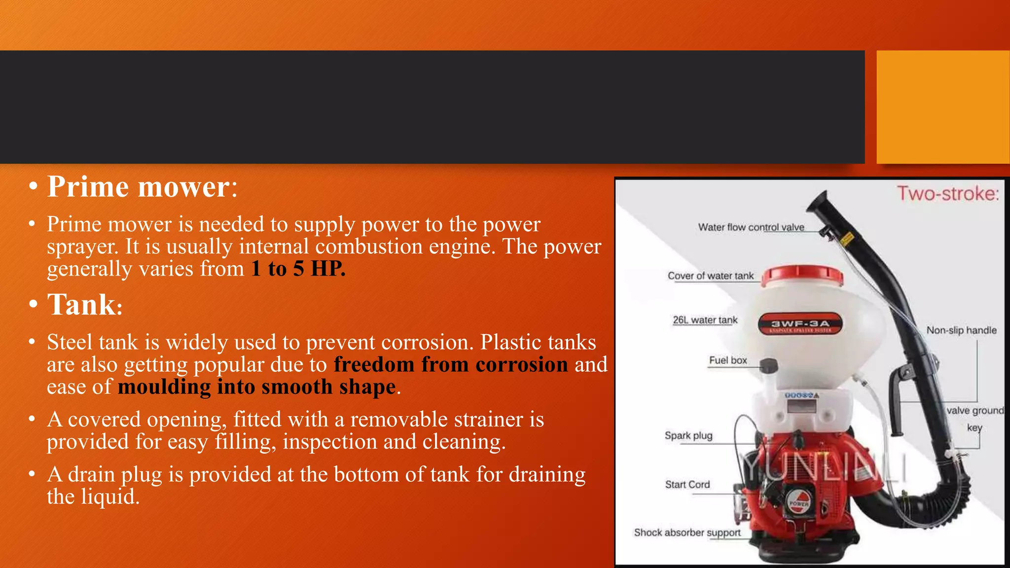 Sprayers types | PPTX