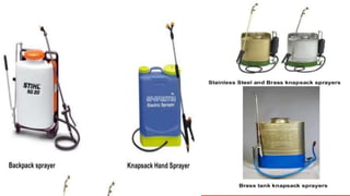 Sprayers types | PPTX | Gardening | Home & Garden
