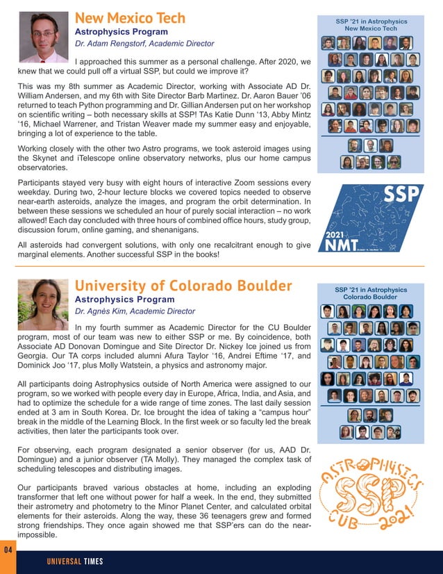 21 SSP Annual Report | PDF | Genetics | Science