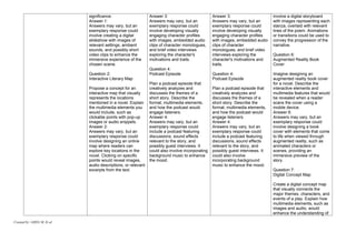Use of Multimedia and ICT tools to represent literary text | DOCX