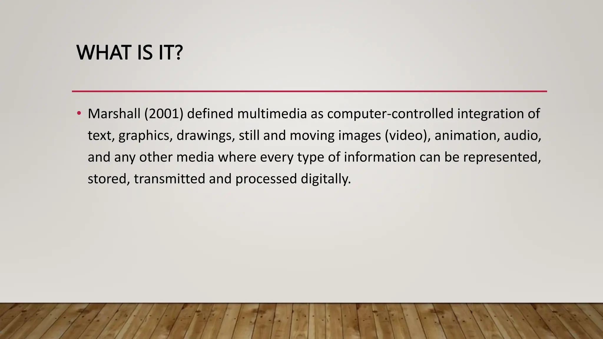 21st century multimedia formats in interfering literary text | PPTX