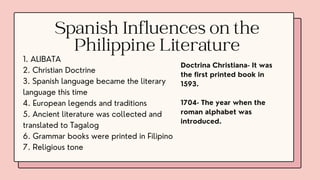 Pre-Spanish Literature, Spanish Literature | PDF