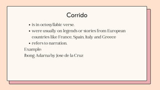 Pre-Spanish Literature, Spanish Literature | PPT