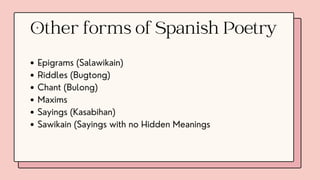 Pre-Spanish Literature, Spanish Literature | PPT