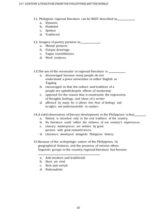 21st century-literature-from-the-philippines-and-the-world-quarter-1 | DOCX