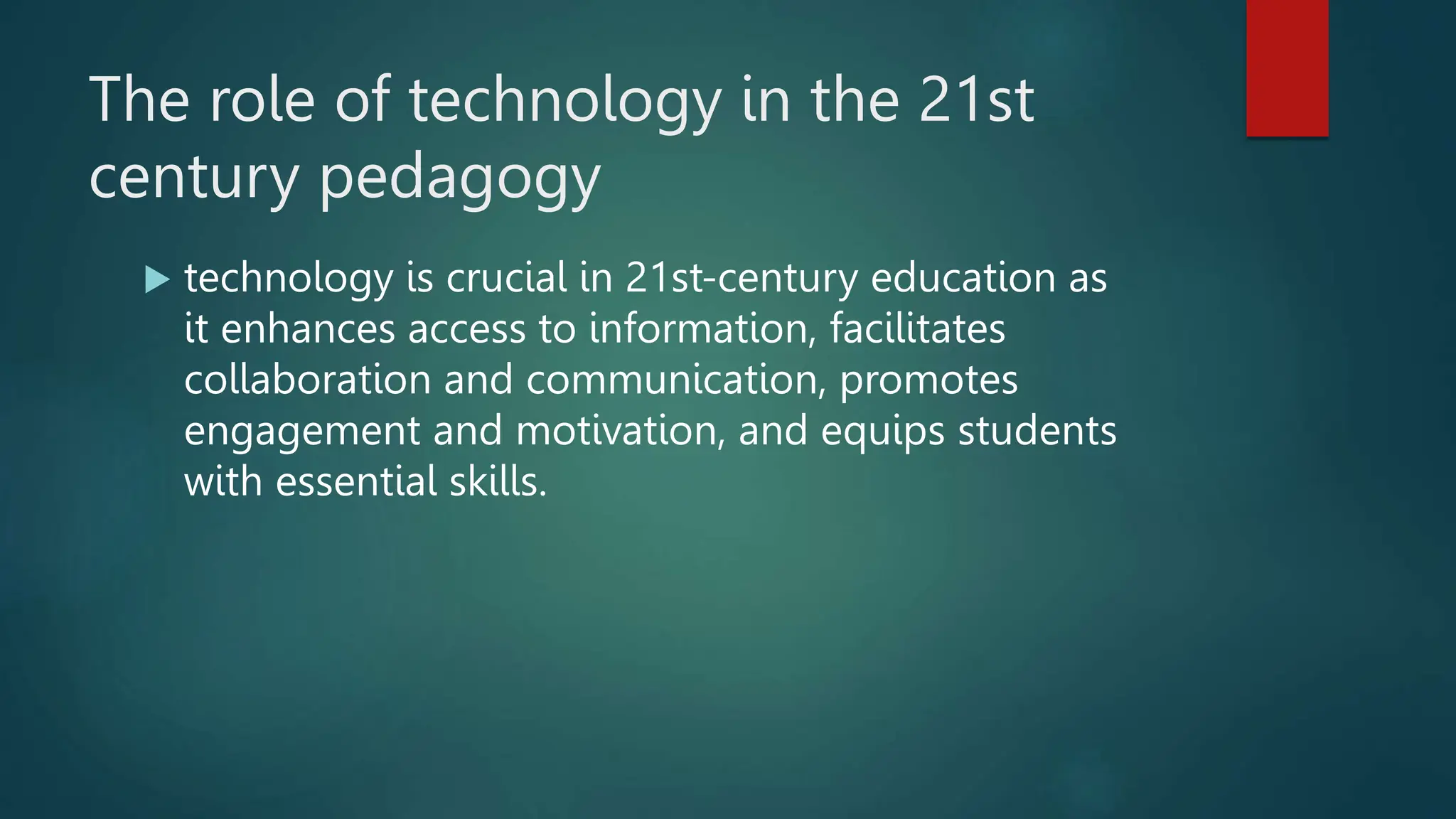 21st-Century-Pedagogy and the golden palace of culture | PPTX
