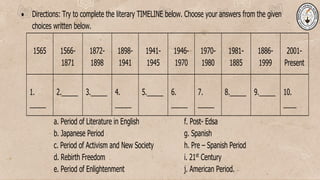 21ST CENTURY LITERATURE | PPTX