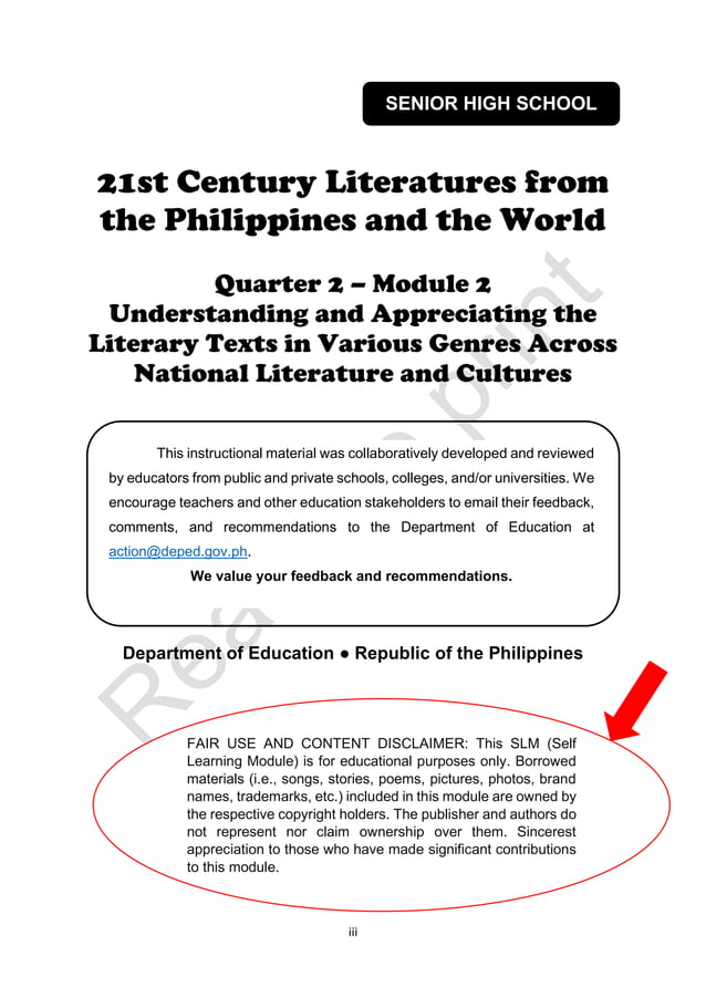 21st-Century Literatures Quarter 2 Module 2 version 5.pdf