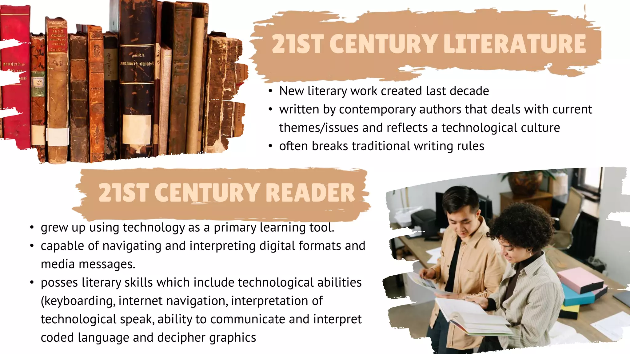 21st - Coventional and 21st Century Genres [Autosaved].pptx