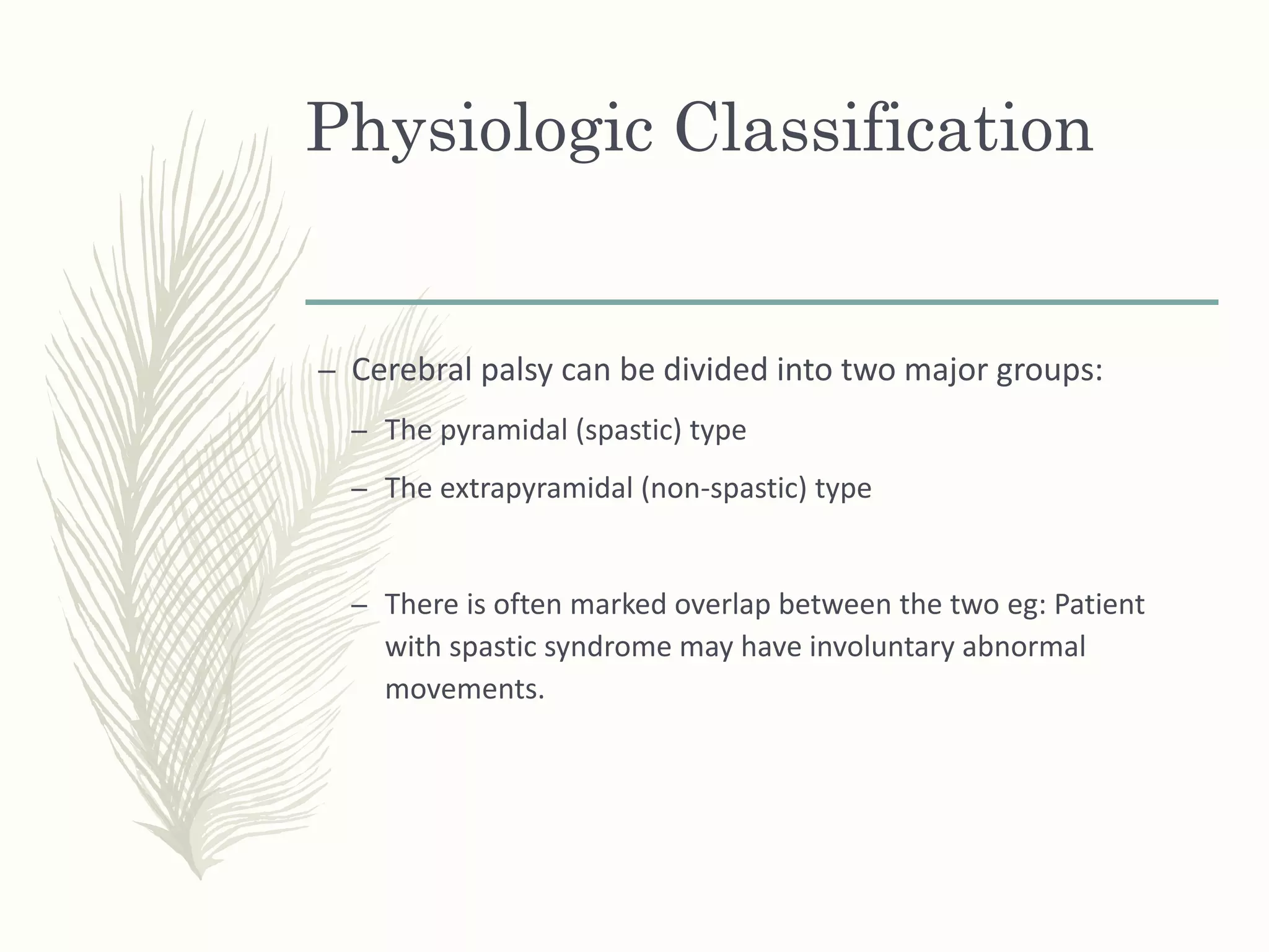 Cerebral Palsy in Children | PPTX