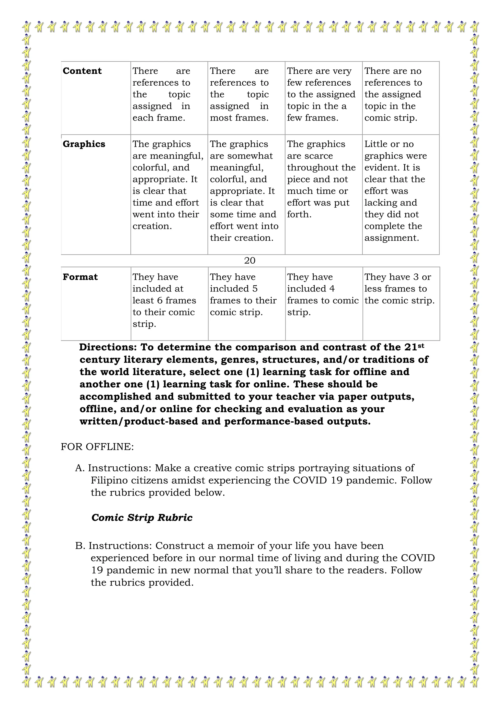 Literary Genres and their Elements, and Structures and Traditions from ...