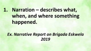 Patterns of Developent Reading & Writing | PPTX