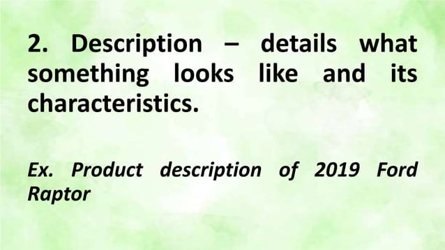 Patterns of Developent Reading & Writing | PPT