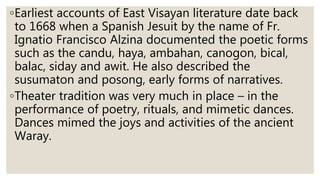 Easter Visayas lit. 21st Group#5 12microsoft | PPTX