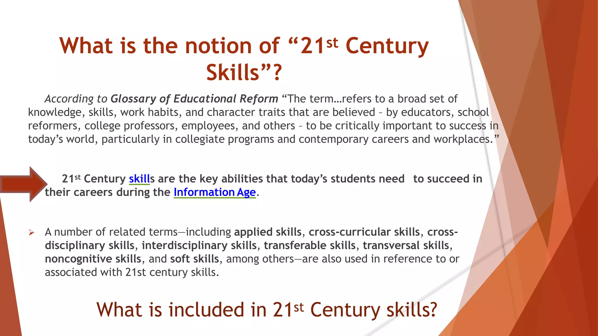 21st Century Skills.pptx | Education